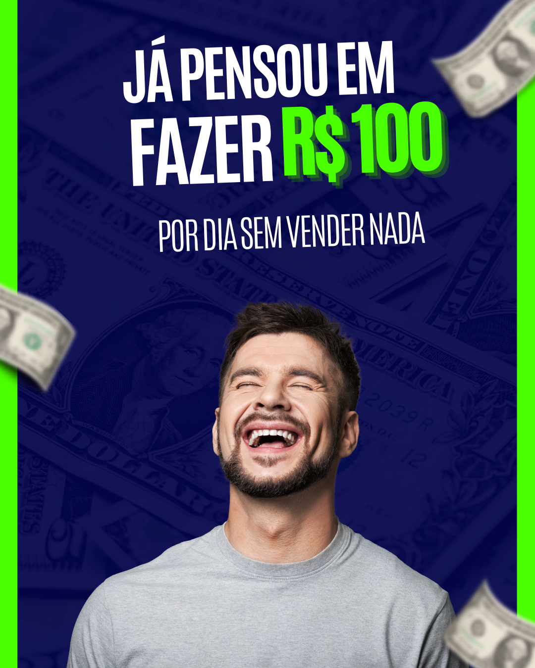 fazer 100 reais por dia na internet sem vender nada na internet