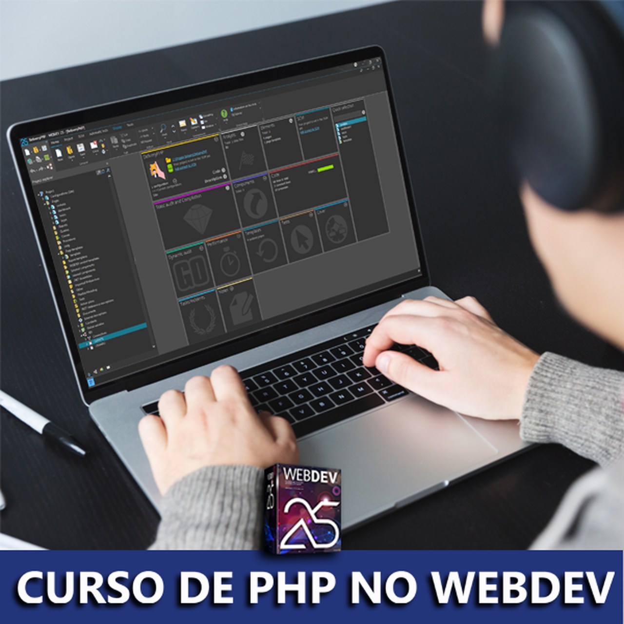 Criando um site e aplicação web PHP no WEBDEV