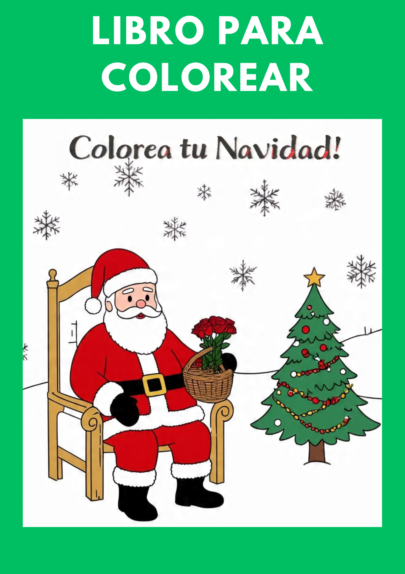 Libro para colorear tu Navidad - Pamela Mendoza | Hotmart
