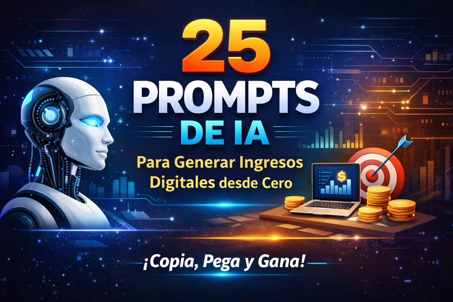 25 Prompts de IA para Generar Ingresos Digitales desde Cero - Edgar...