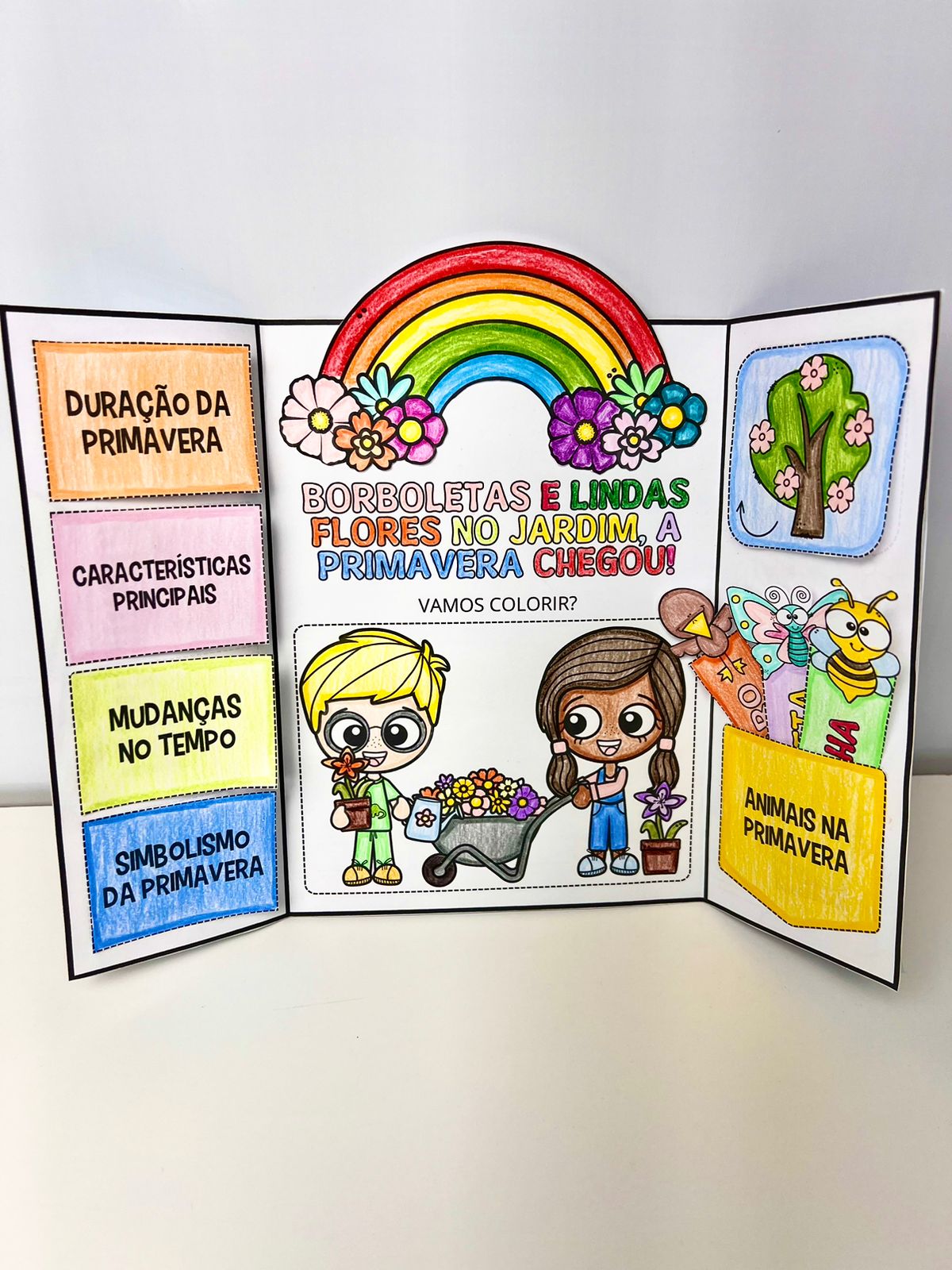 LAPBOOK DA PRIMAVERA - Lidiane Thalita | Hotmart