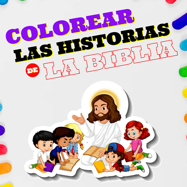 Colorear aprendiendo las historias de la Biblia - Claudete dias | H...