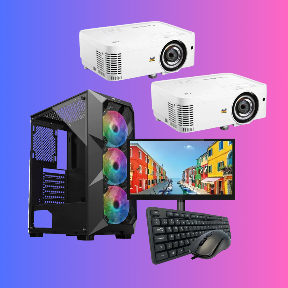 Como fazer uma projeção com dois projetores em Blend - Paulo Gaid...