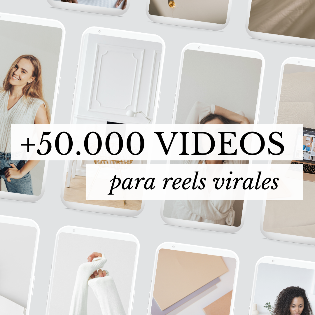 MEGA PACK +50.000 VIDEOS PARA REELS VIRALES Y PUBLICIDAD - Elena Br...