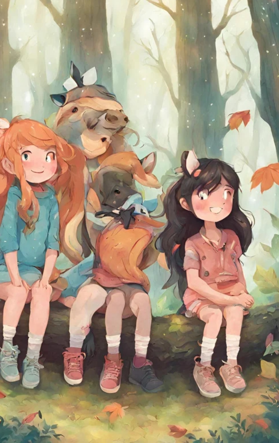 Três amigos e a floresta susurrante - Allison Quadros | Hotmart