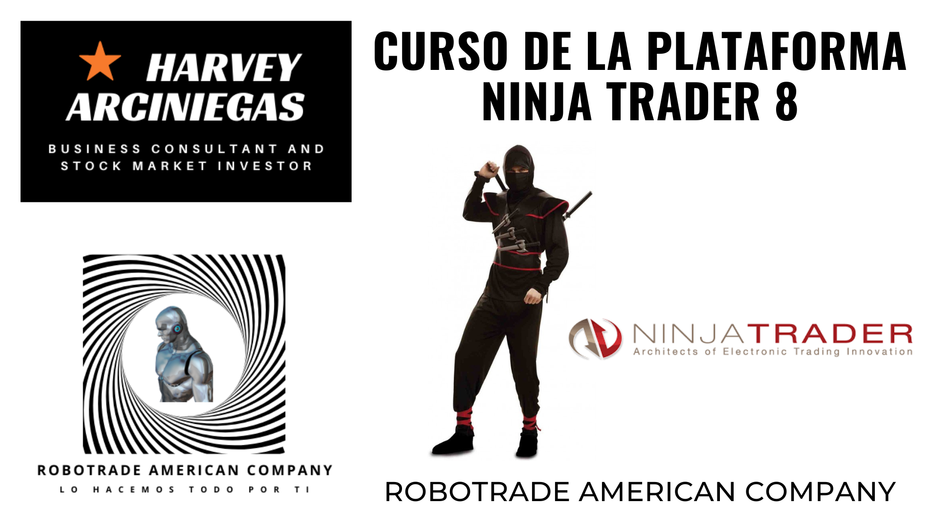 NINJA TRADER 8 PLATAFORMA DE TRADING - HARVEY ENRIQUE ARCINIEGAS CH...