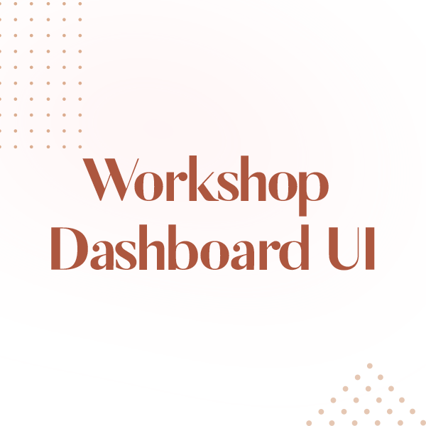 Workshop Dashboard UI - oliveirarthalita@gmail.com | Hotmart