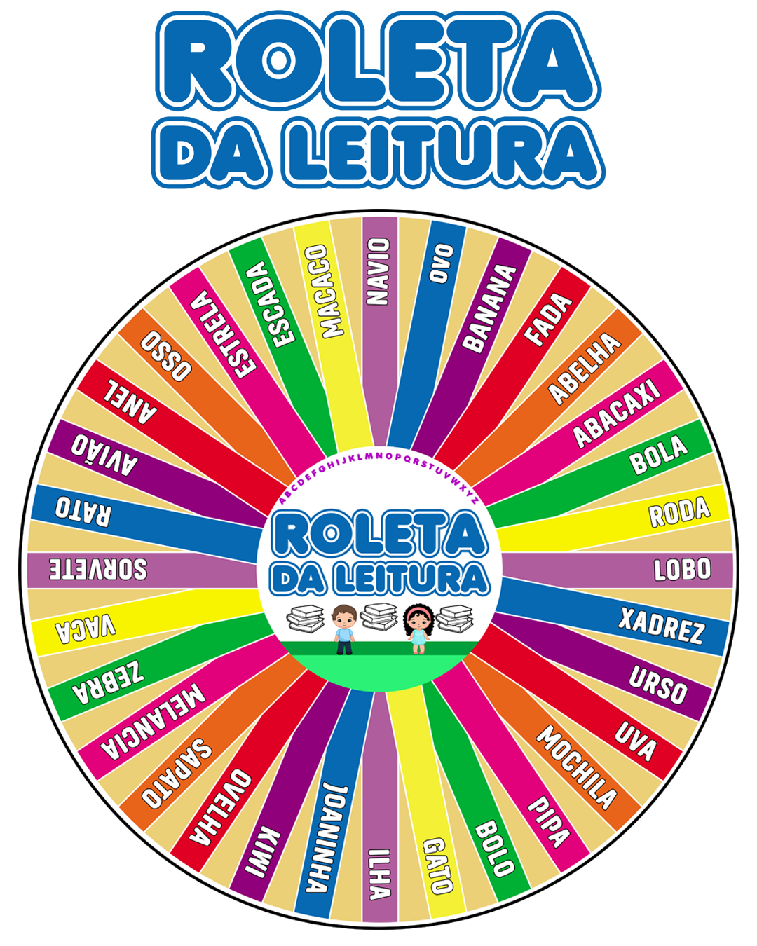 Roleta da leitura - Atividades pedagógicas | Hotmart