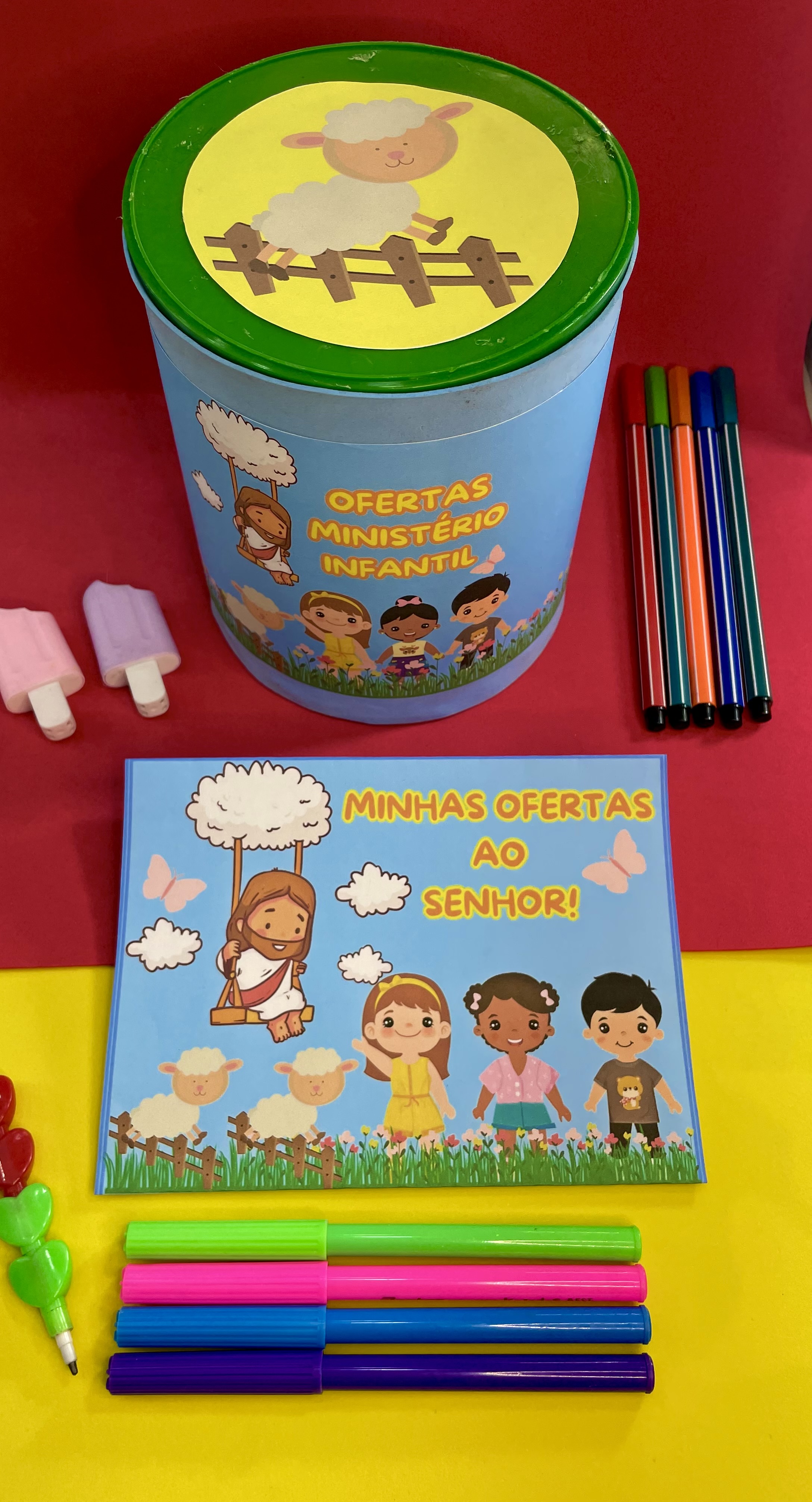 Envelope de oferta para o Ministério Infantil - Bárbara Santos | H...