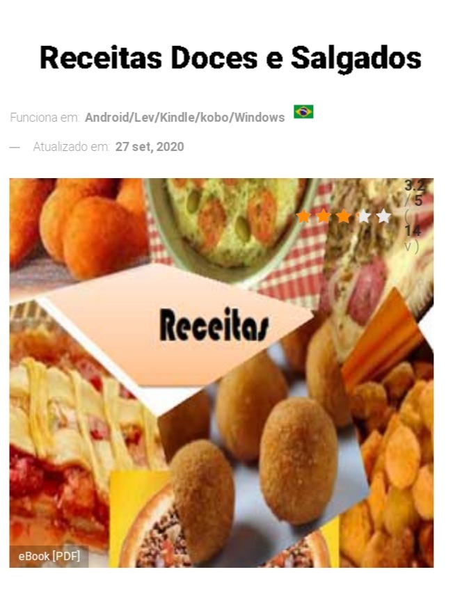 Receitas Doces e Salgados- Melhor Sabor