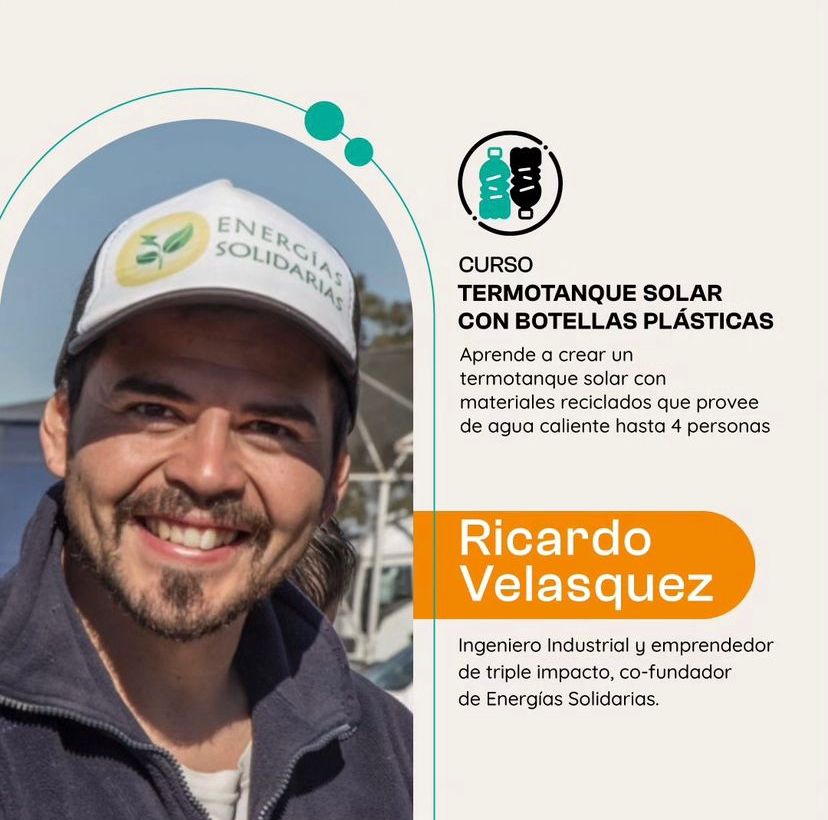 TERMOTANQUE SOLAR CON BOTELLAS RECICLADAS