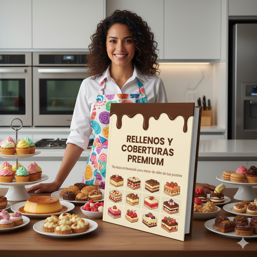 Rellenos y Coberturas Premium - Técnicas profesionales para elevar ...
