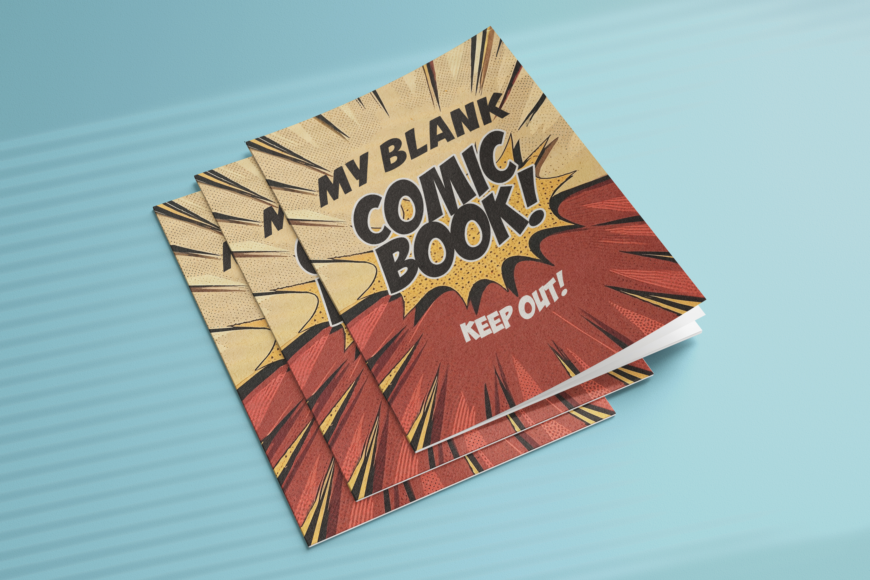 My Blank Comic Book - For Kids With ASD