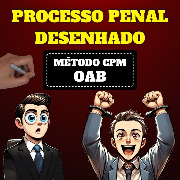 Processo Penal Oab Método Cpm Direito Desenhado Hotmart