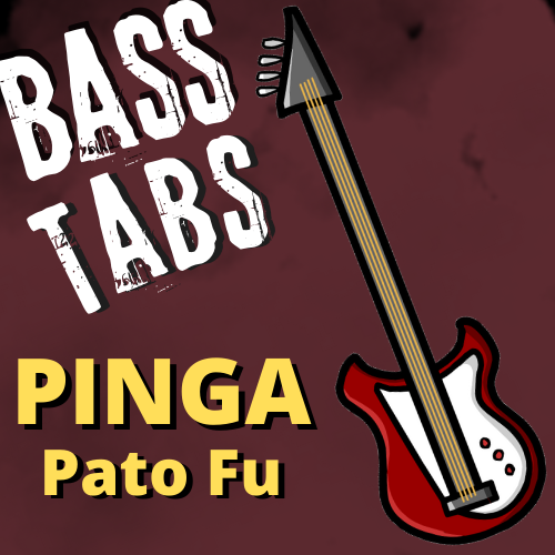 "Pinga" – Pato Fu - Tablatura de contrabaixo - Amanda Meireles | Ho...