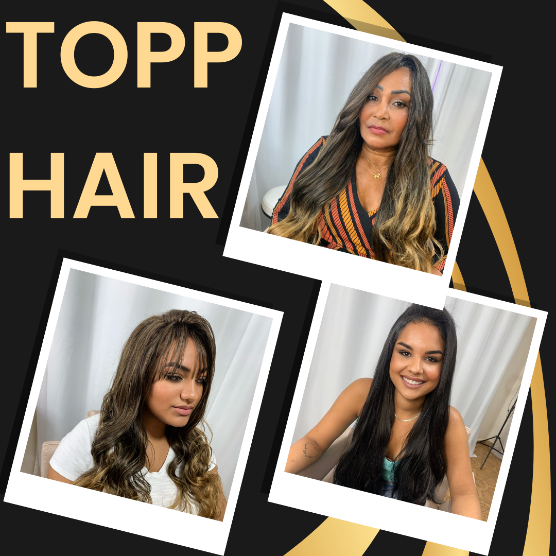 Técnica de entrelace Topp hair