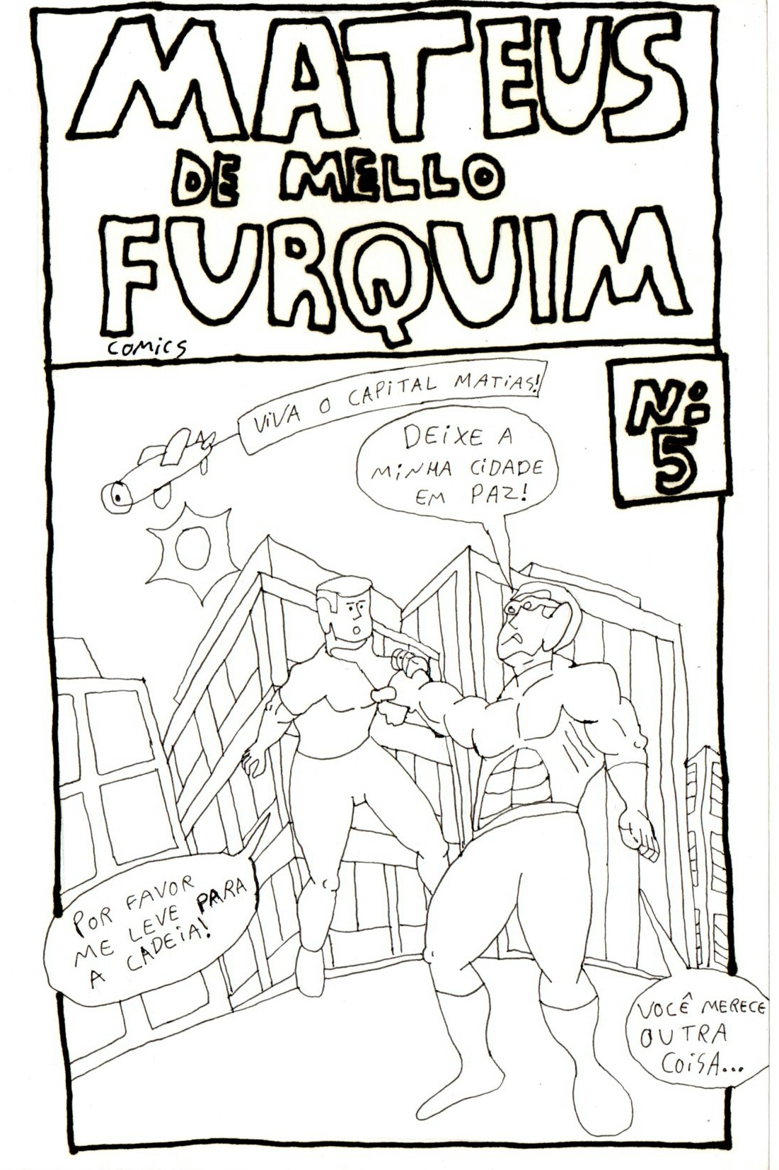 Hq- Mateus de Mello Furquim Comics 5 - Mateus de mello furquim | Ho...