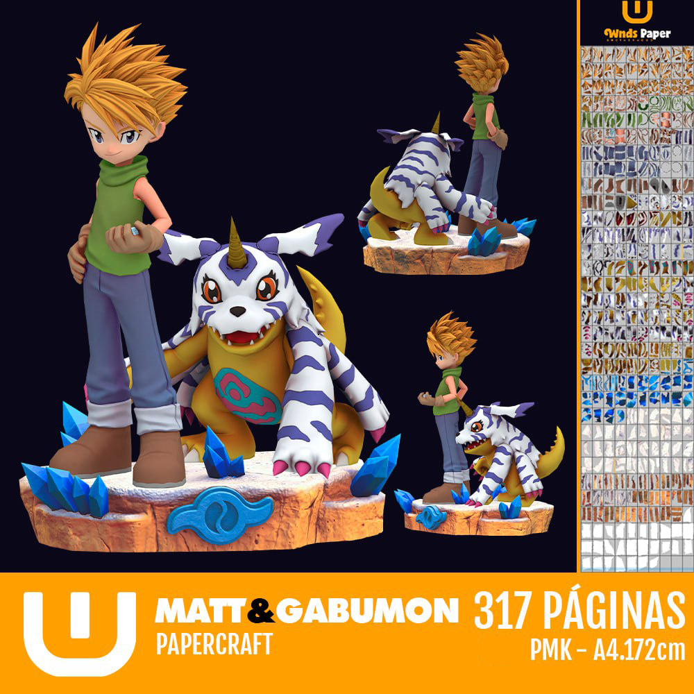 MATT & GABUMON - weslei nunes da silva | Hotmart