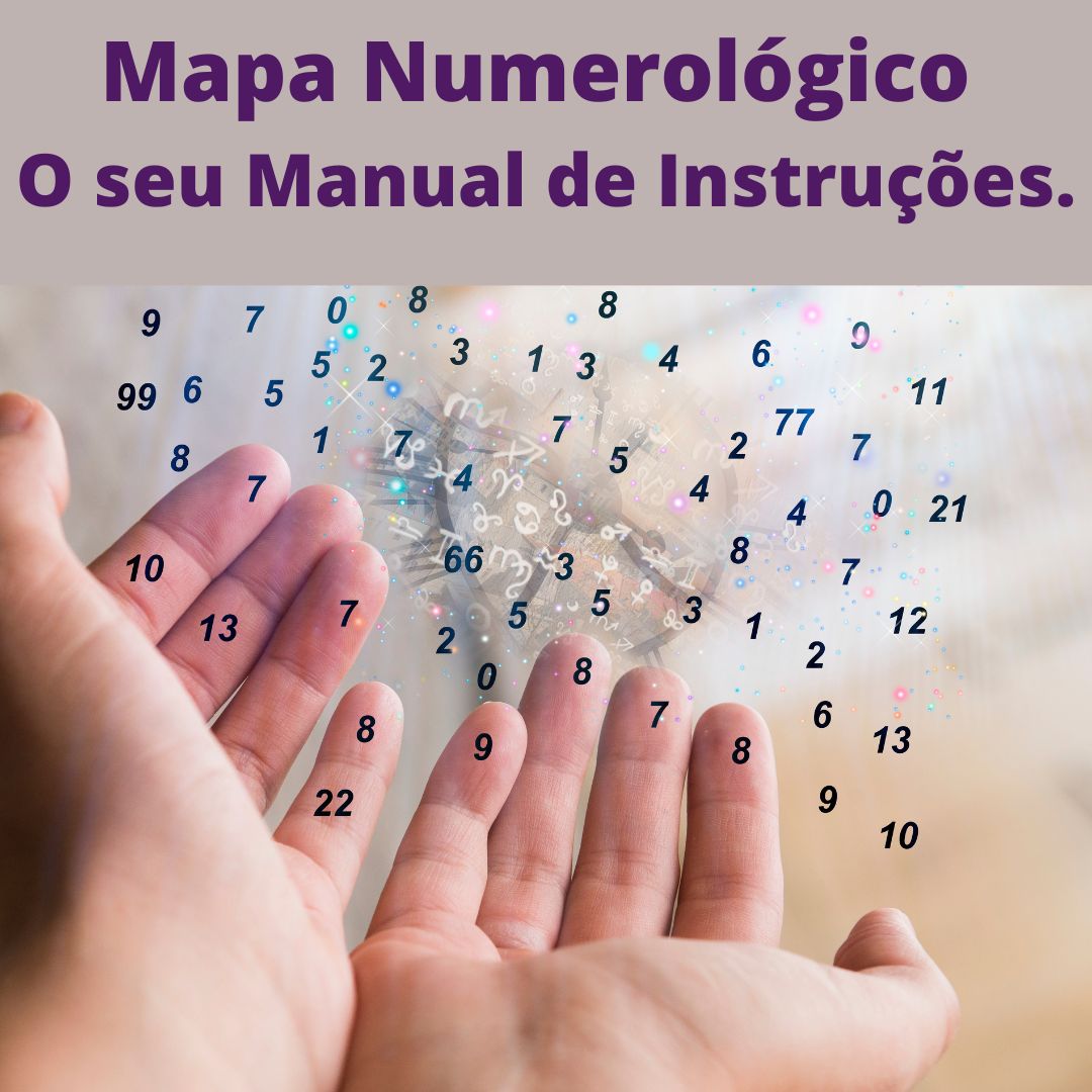 Mapa numerológico, o seu manual de instruções. - SABRINA Silva | Ho...