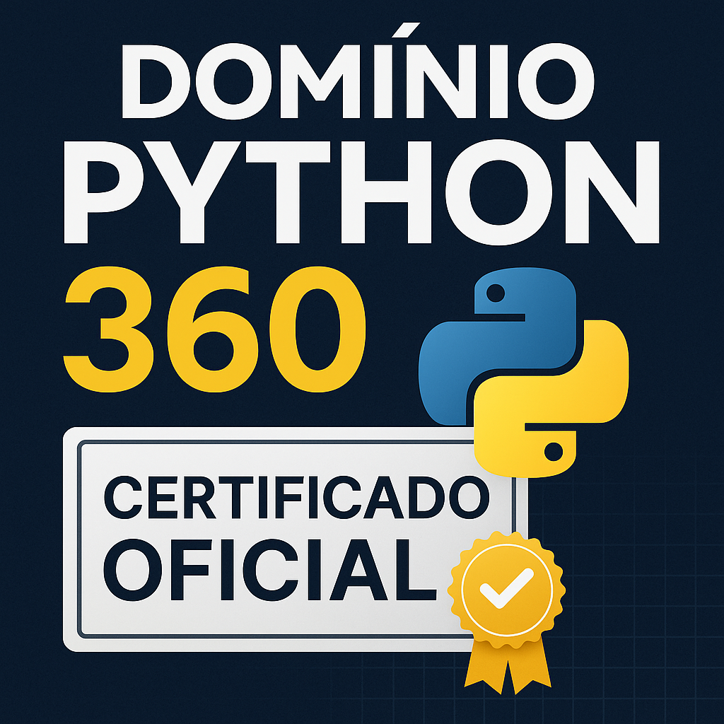 **Domínio Python 360 – Certificado Oficial** - Júlia Fernandes de ...