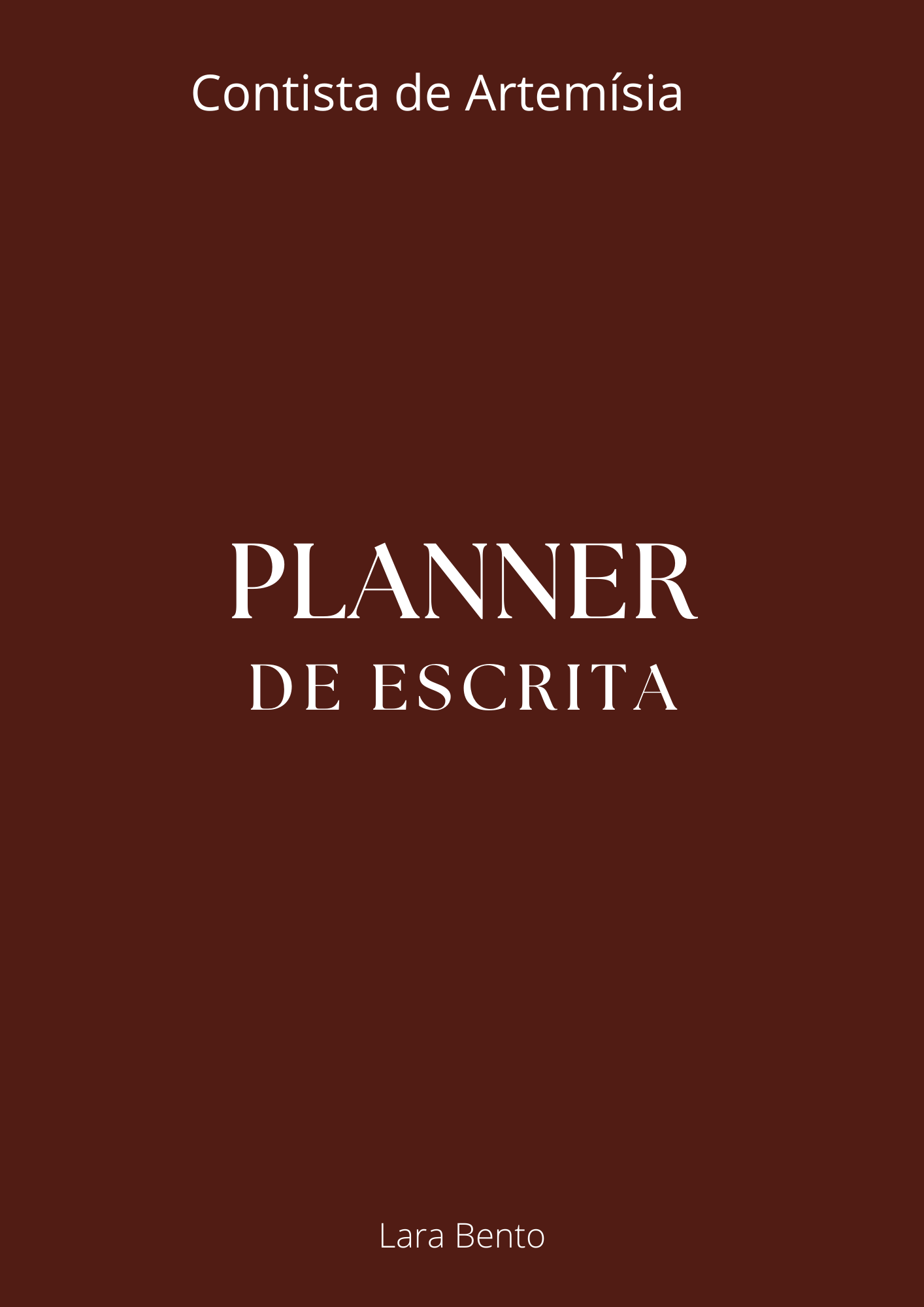 Planner de Escrita - Lara Honey Bento Medeiros | Hotmart