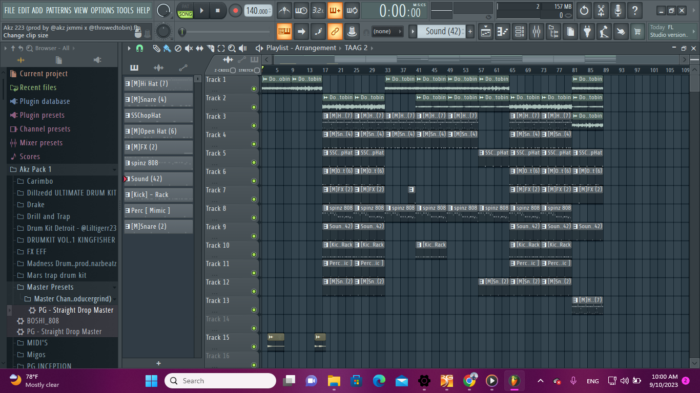 Fire Beats and Unic