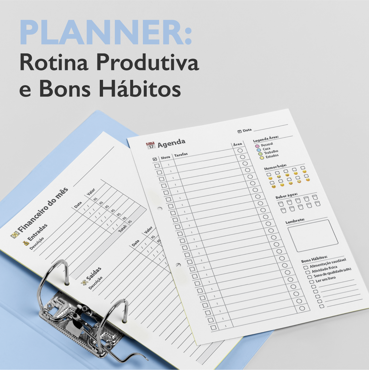 Planner: Rotina Produtiva e Bons Hábitos - Marcela Alvarenga | Hotmart