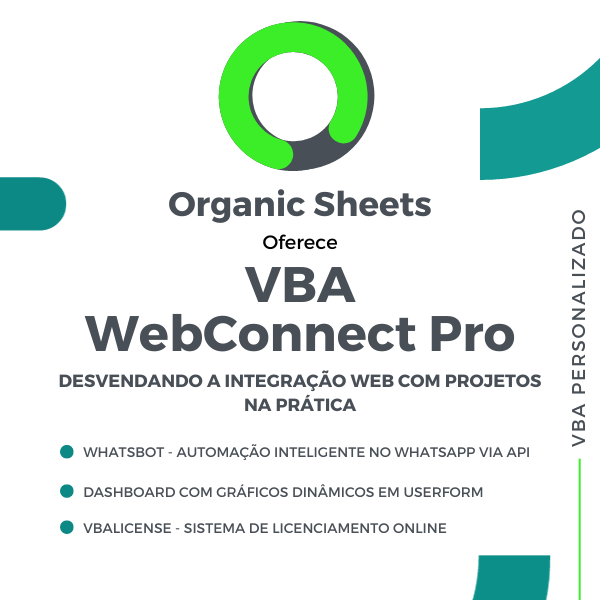 VBA WebConnect Pro: Integrando Projetos com API's