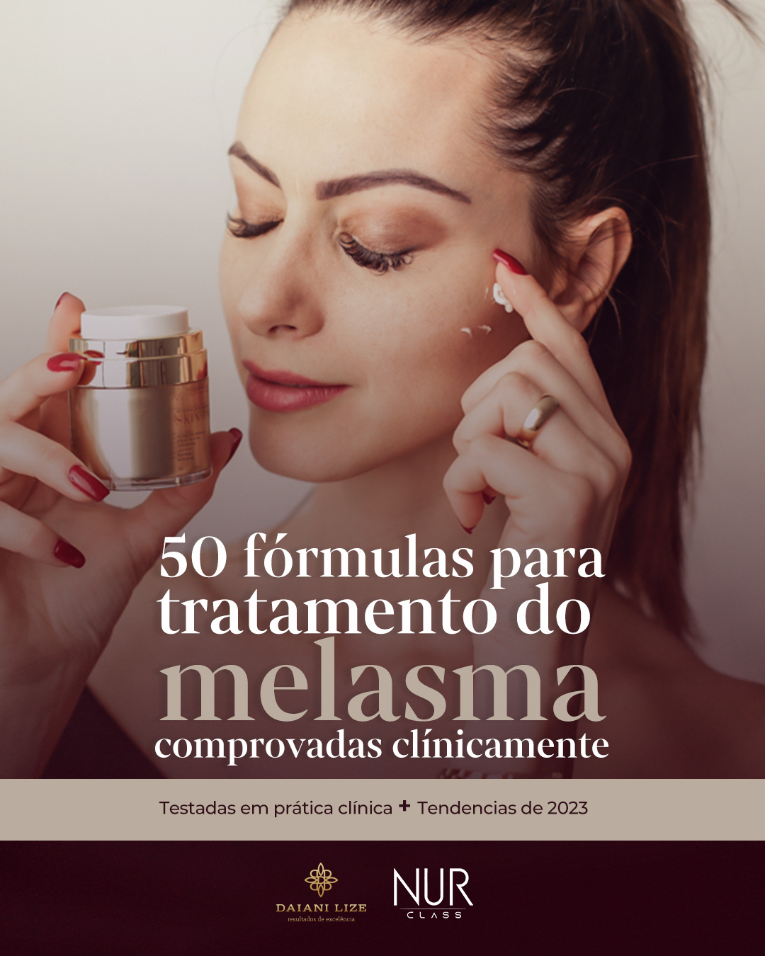 Ebook: 50 Fórmulas para tratar o Melasma - Daiani Lize | Hotmart