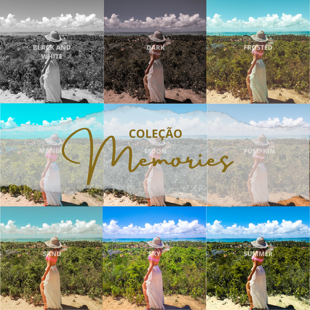 PS Presets - Adobe Lightroom - Coleção Memories
