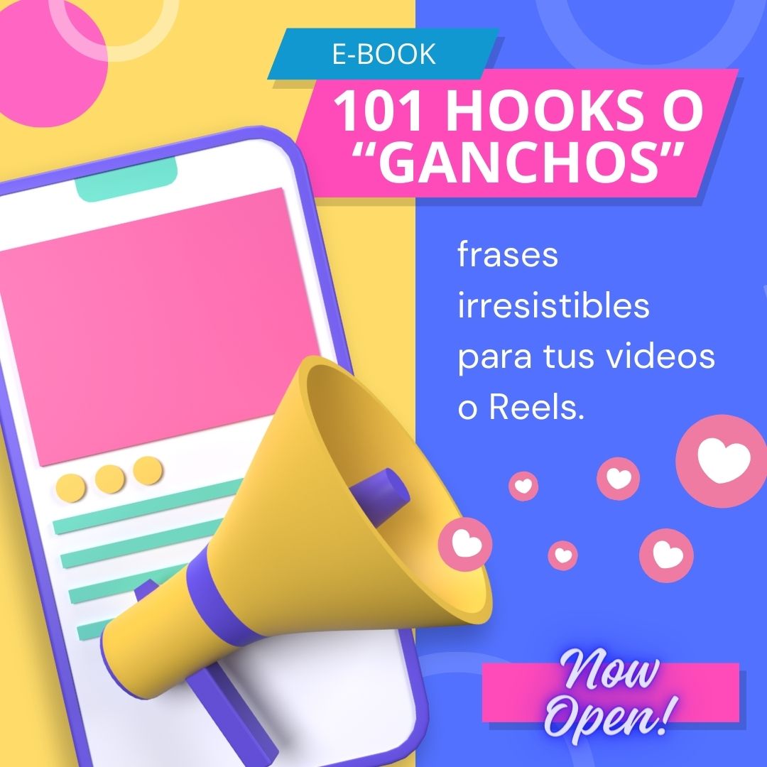 101 Hooks o ganchos para reels - Ligia Marcela Gonzalez Ramirez | H...