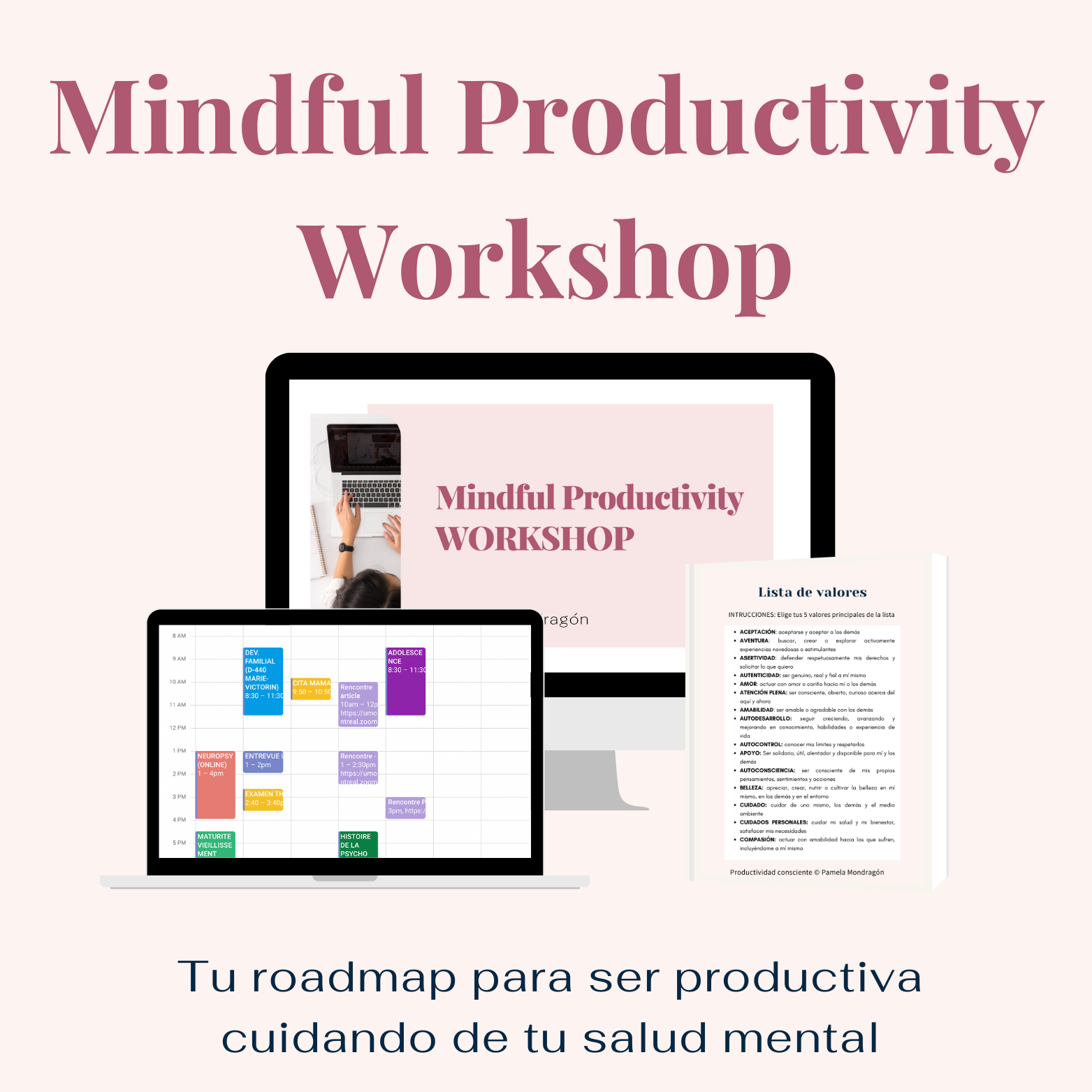 MINDFUL PRODUCTIVITY WORKSHOP - Pamela Mondragón | Hotmart