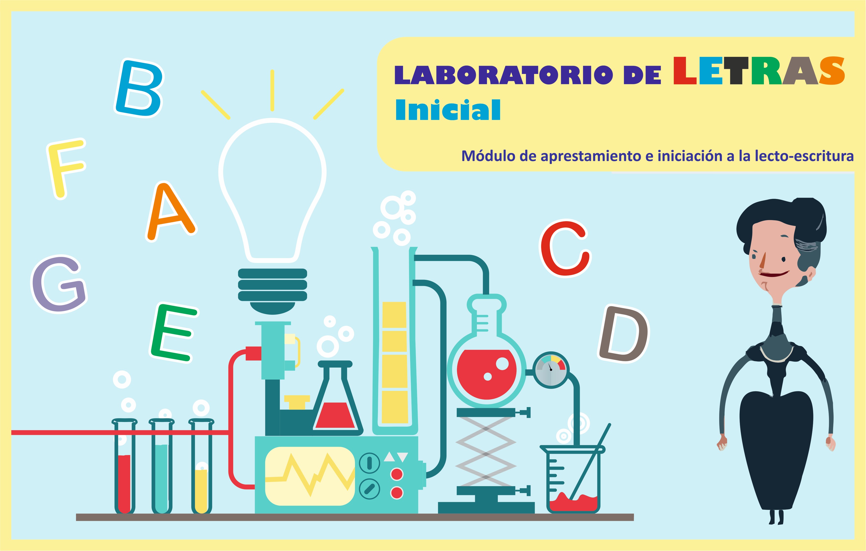 Laboratorio de letras inicial - Módulo de aprestamiento e iniciació...