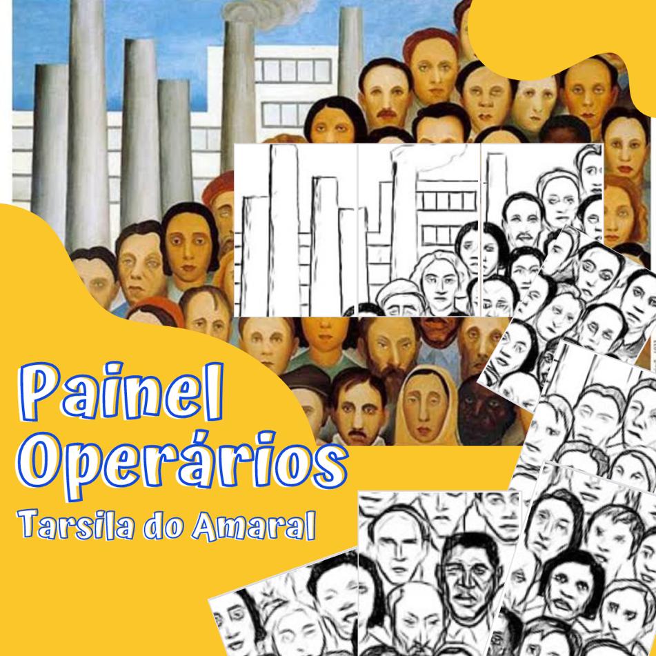 PAINEL OPERÁRIOS - TARSILA DO AMARAL