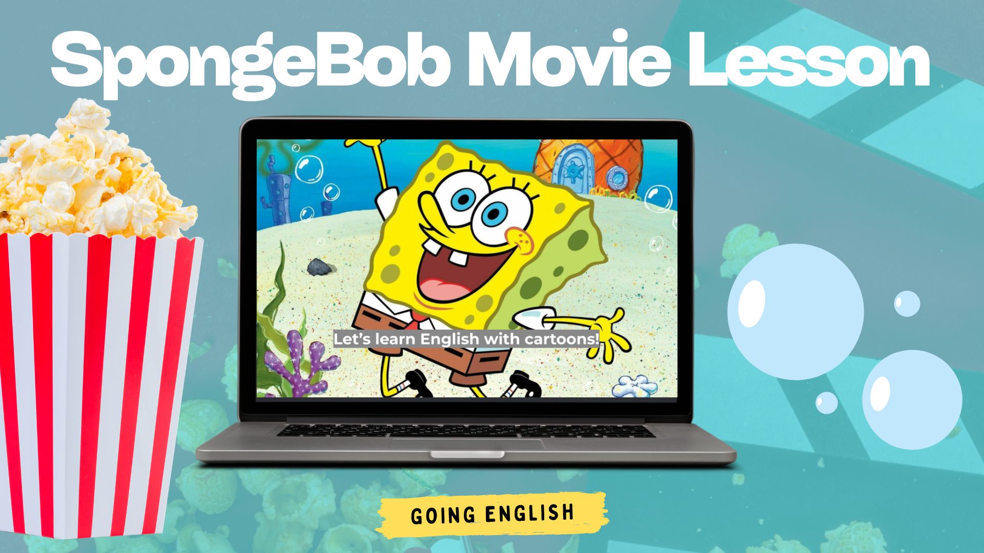 SpongeBob SquarePants – ESL PowerPoint Movie Lesson (A2-B2) - Goin...