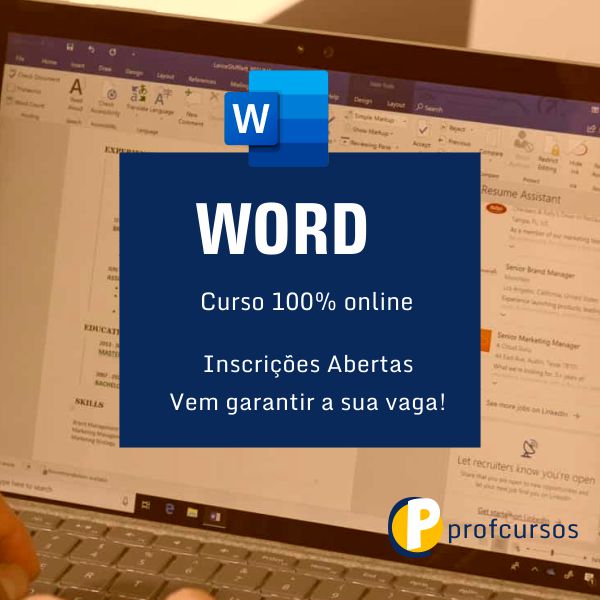 CURSO PROFISSIONALIZANTE - MÓDULO WORD - Prof Cursos | Hotmart