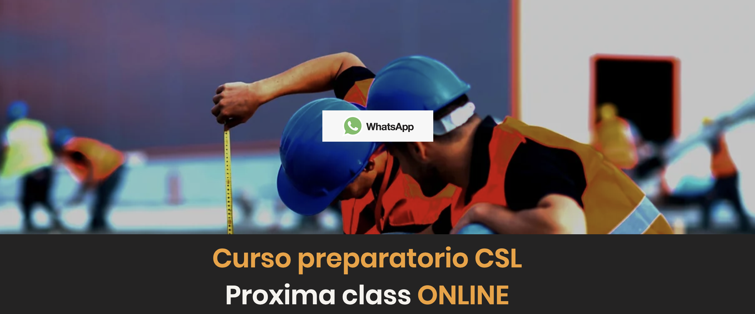 Curso preparatório para a licença CSL em MA