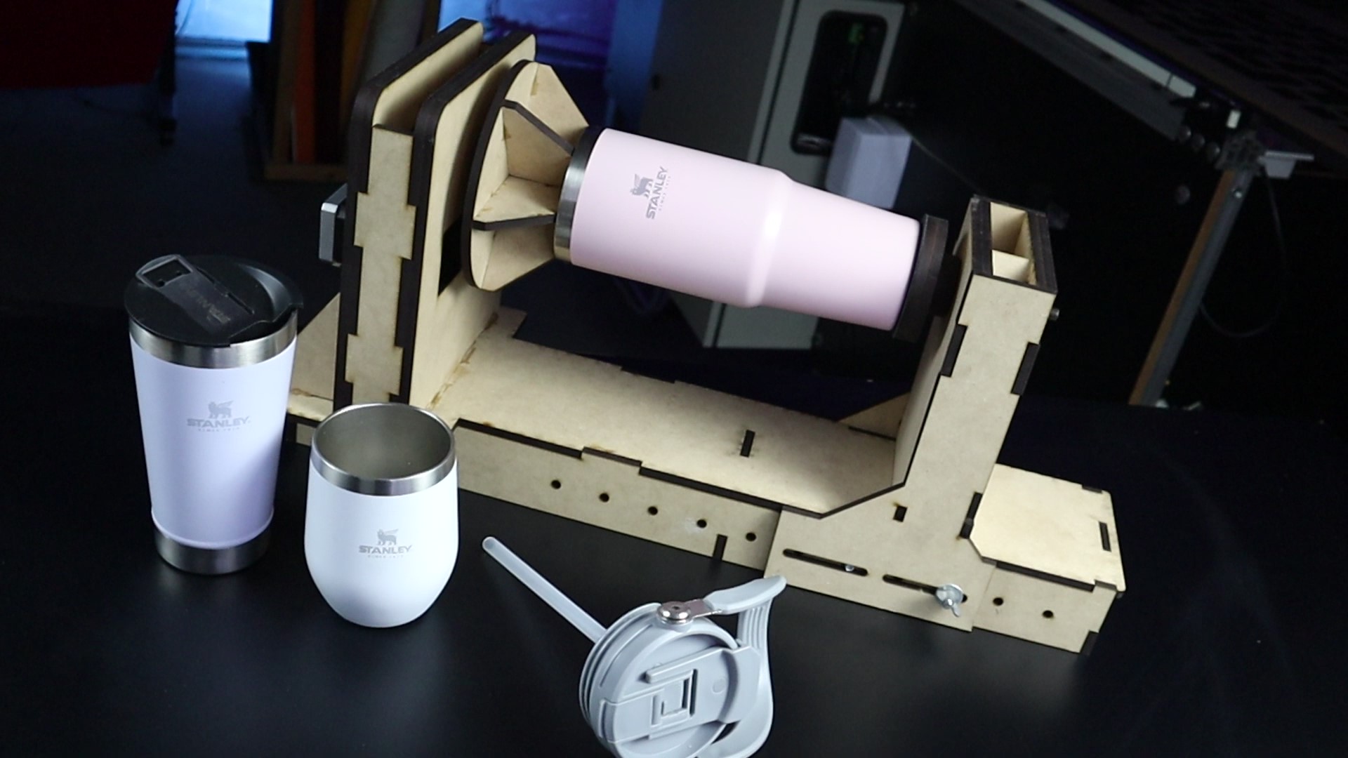 Eixo Rotativo em MDF 6mm (Arquivo pra download + Aula de montagem)