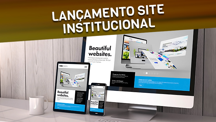 Lançamento de Site Institucional