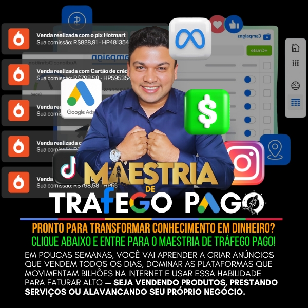 Maestria de Tráfego Pago com Vini Ramos - Vini Ramos | Hotmart