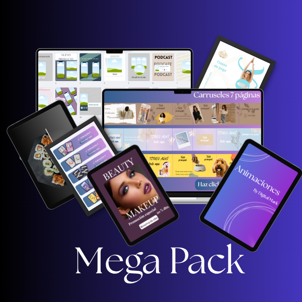 Mega Pack Contenidos - Digital Mark Academy | Hotmart
