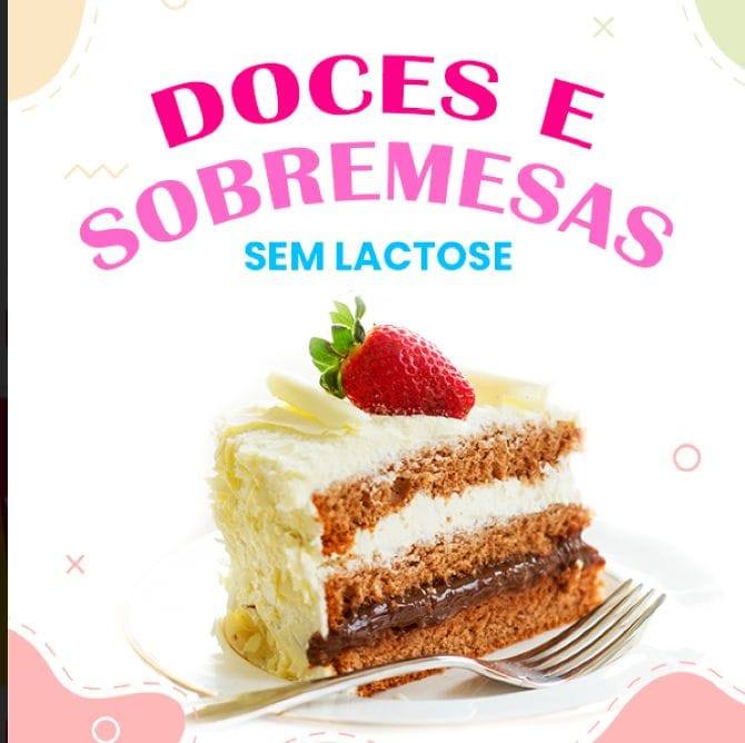 Doces e Sobremesas sem Lactose
