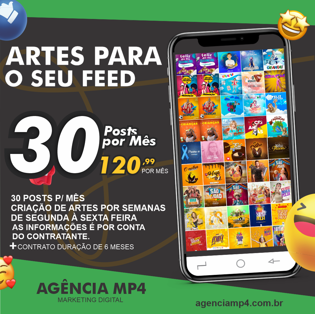 Super Mega Pack Social Mídia Coreldraw para sua empresa - Mp4 Mark...