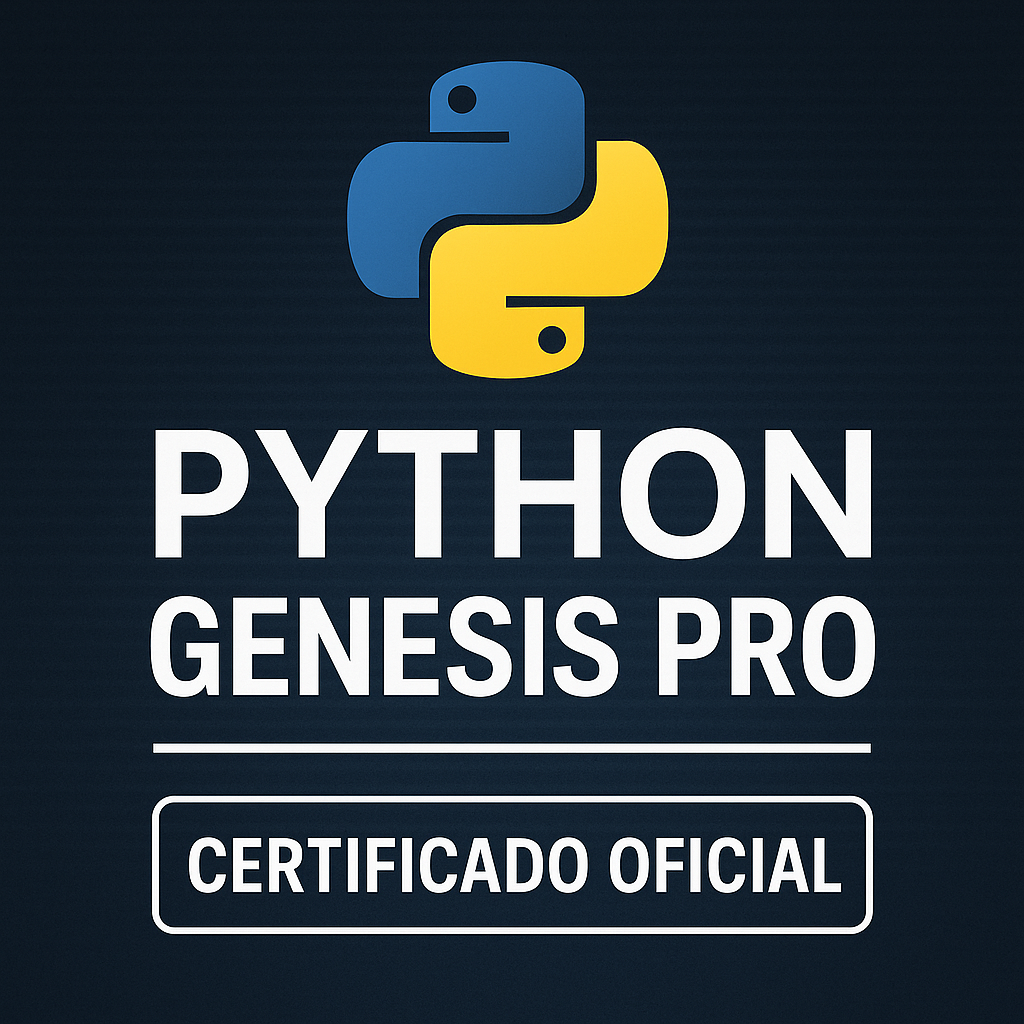 Python Genesis Pro – Certificado Oficial - Júlia Fernandes de s si...