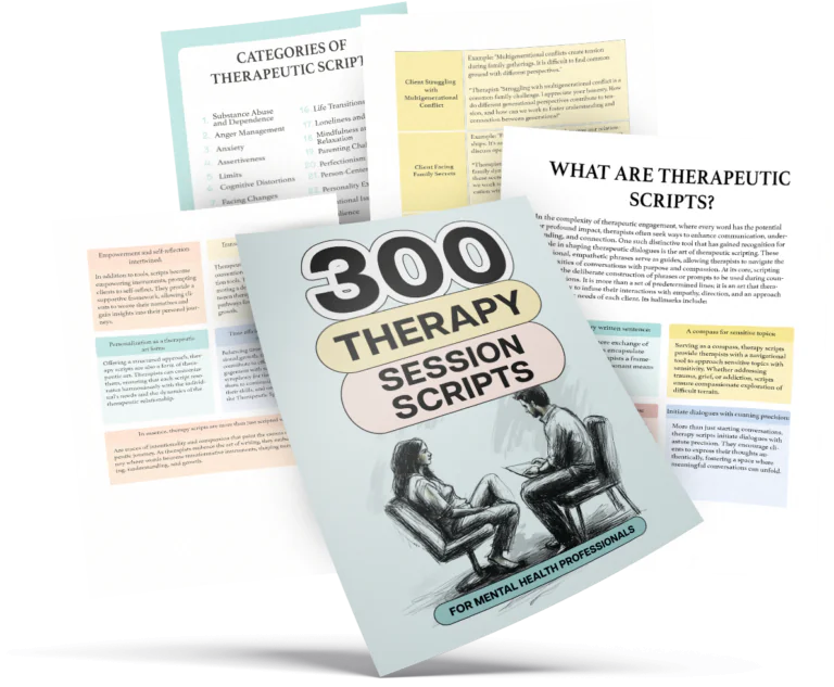 300 Therapy Session Scripts