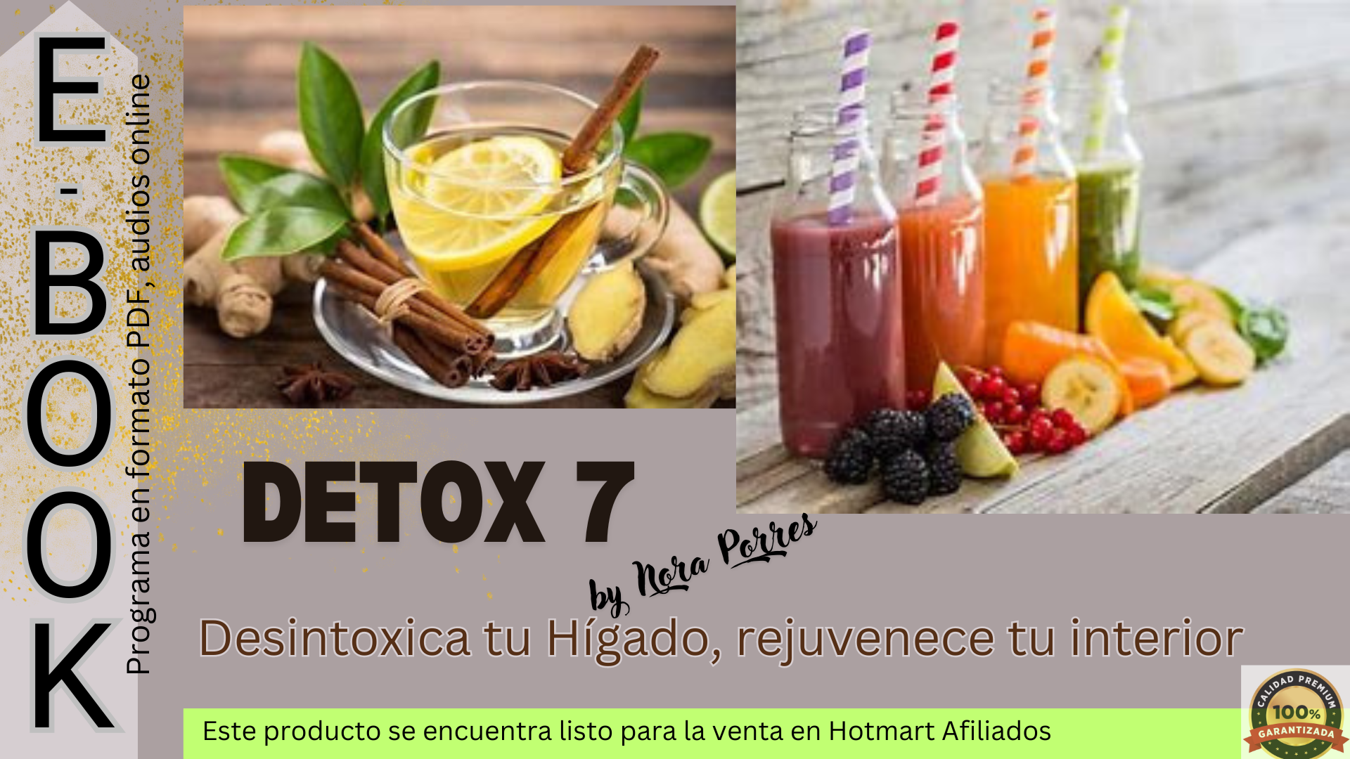 DETOX 7: Desintoxica tu Hígado