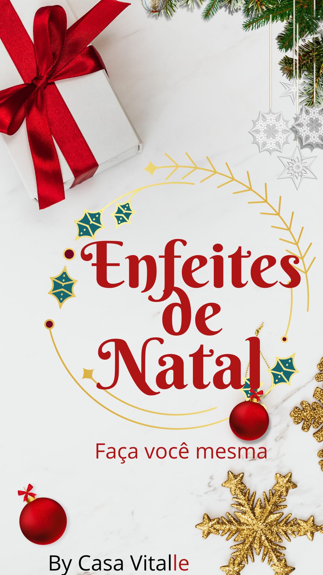 Enfeites de Natal - Clarissa Franco Tristini | Hotmart