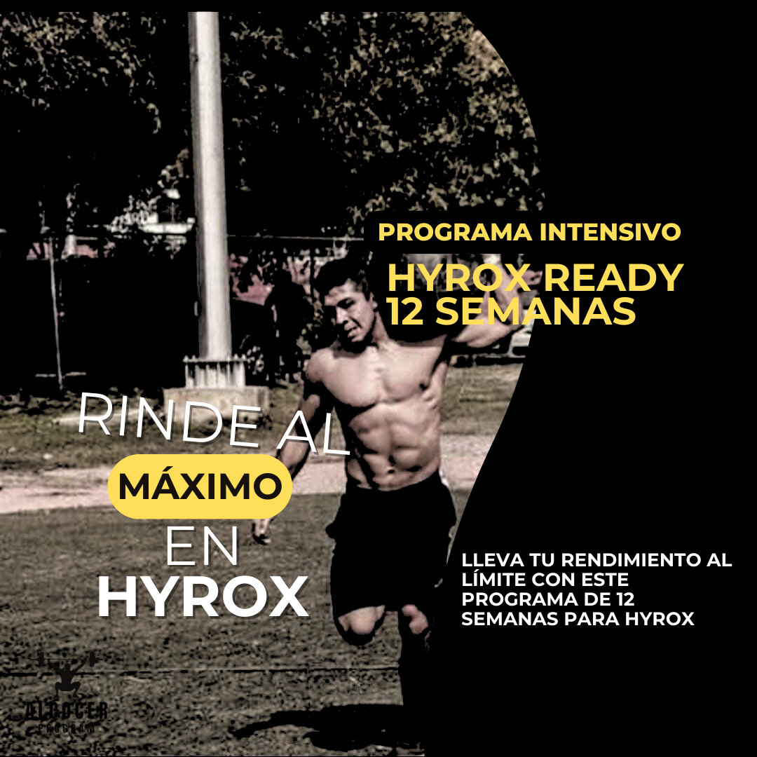 HYROX Ready: 12 Semanas al Máximo - Cristian Ibarra Martínez | Hotmart