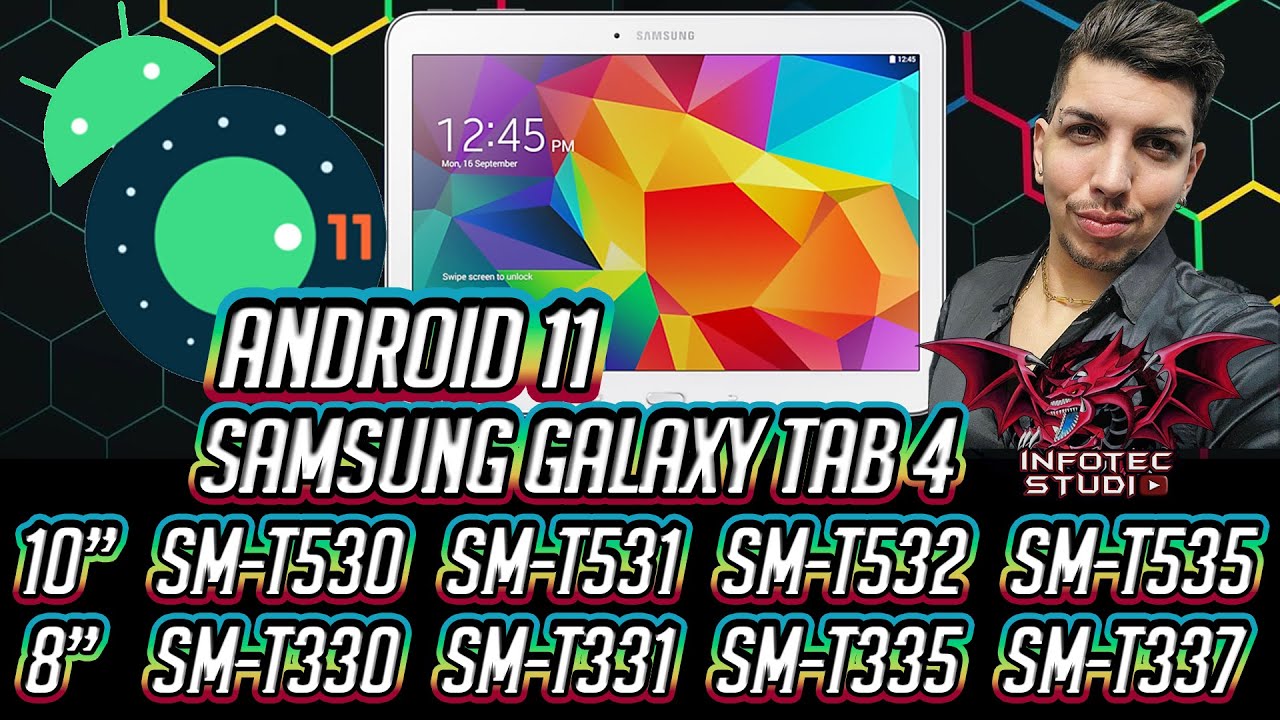 Atualizar Samsung Galaxy Tab 4 do Android 4 Para o Android 5, 9 e 1...