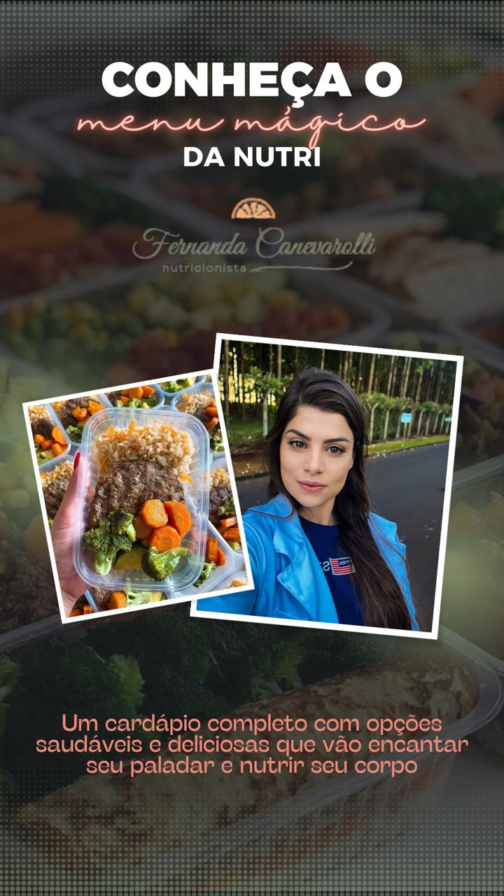 Menu mágico da Nutri - plano alimentar que me fez perder 47kg